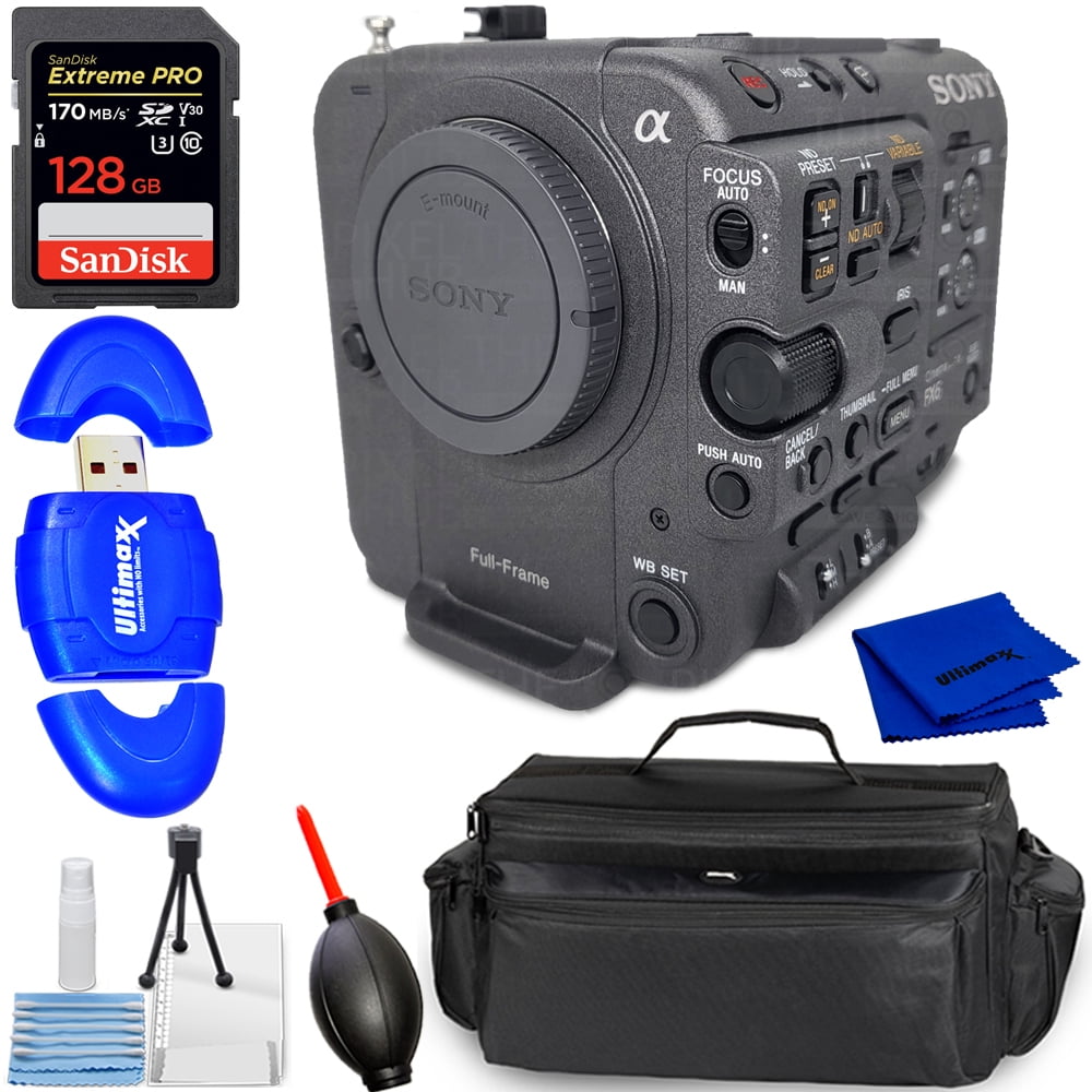 Sony FX6 Full-Frame Cinema Camera (Body Only) with Bundle Includes ...