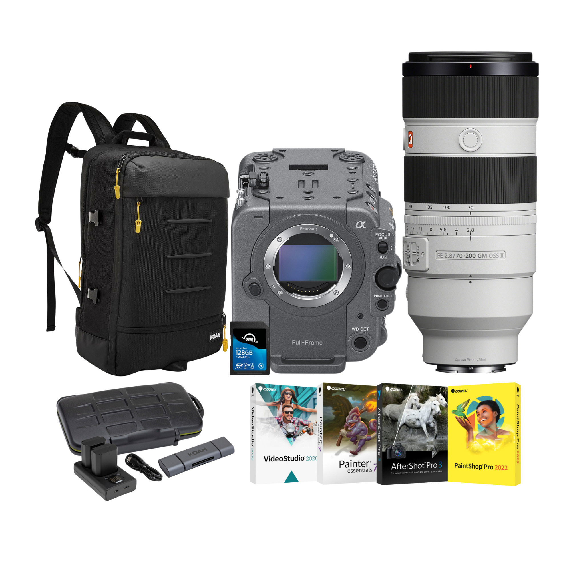Sony FX6 Full-Frame Cinema Camera with 24-70mm f/2.8 GM OSS II Lens ...
