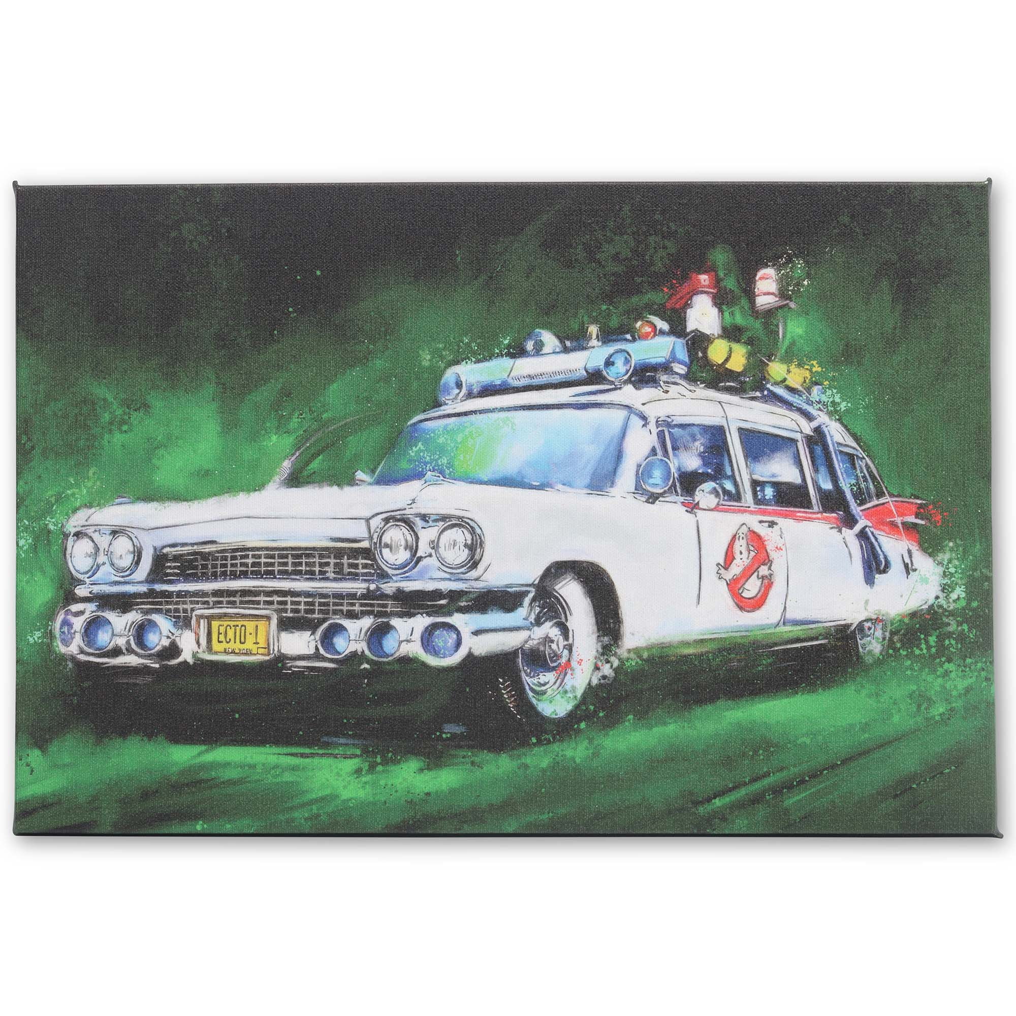 Sony Ghostbusters Ecto-1 Canvas Wall Decor for Movie Room - Walmart.com