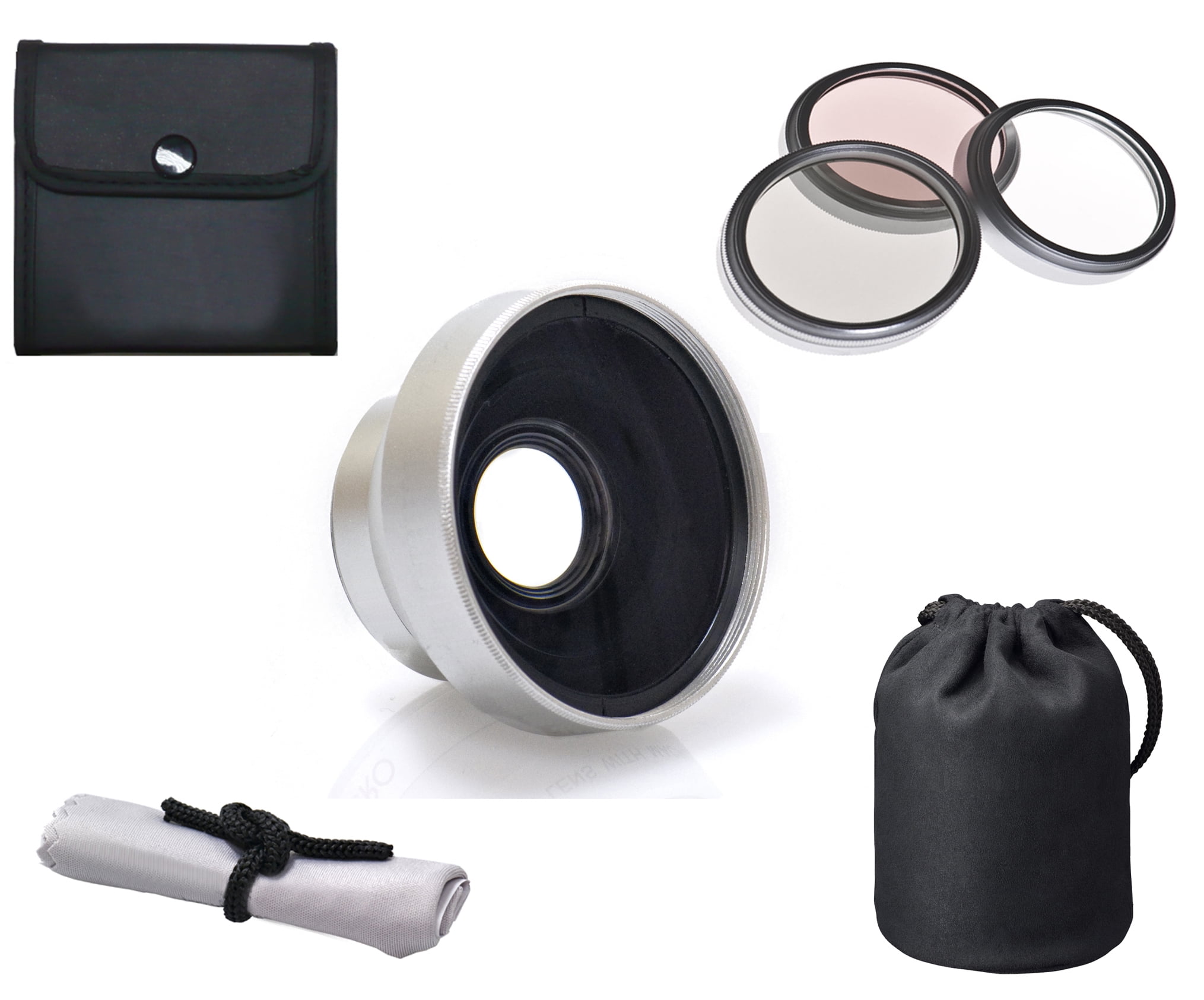 Sony HDR-XR150 High Definition 3.0x Telephoto Lens (37mm) + 3 Piece ...