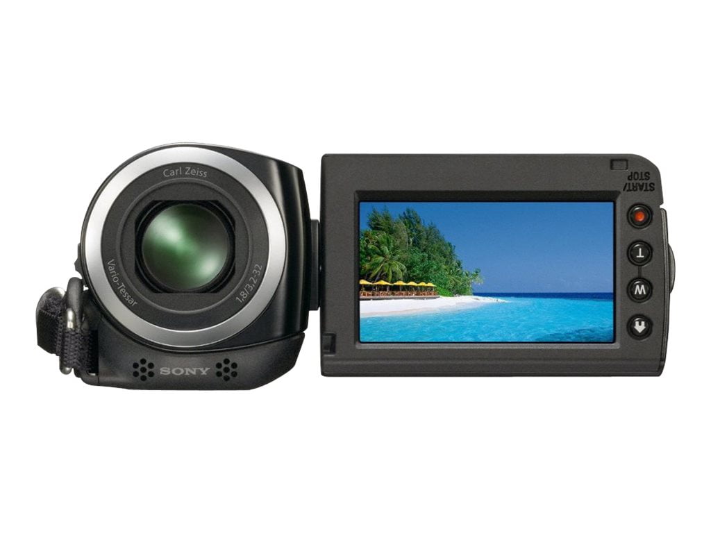 Sony Handycam HDR-CX100/B - Camcorder - 1080i - 2.36 MP - 10x optical ...