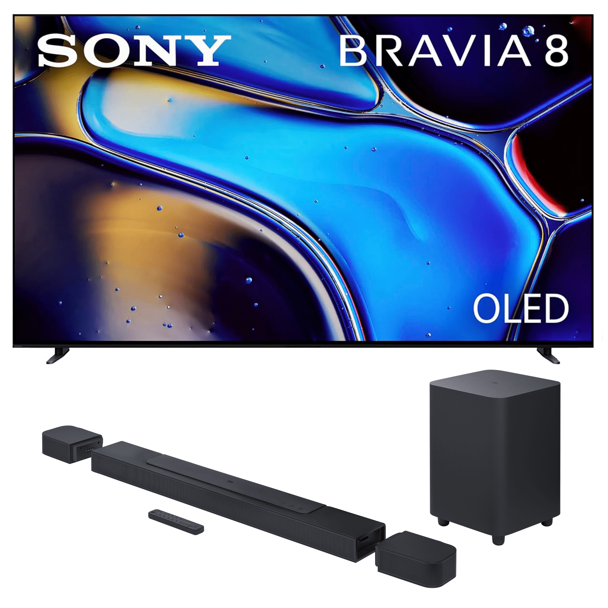 Sony K77XR80 77 Inch IMAX Enhanced Bravia OLED 4K HDR Google TV with a ...