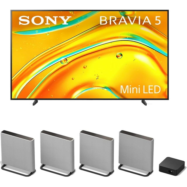 Sony K98XR50 98 Inch Bravia Mini LED 4K HDR Google TV with a Sony HT ...