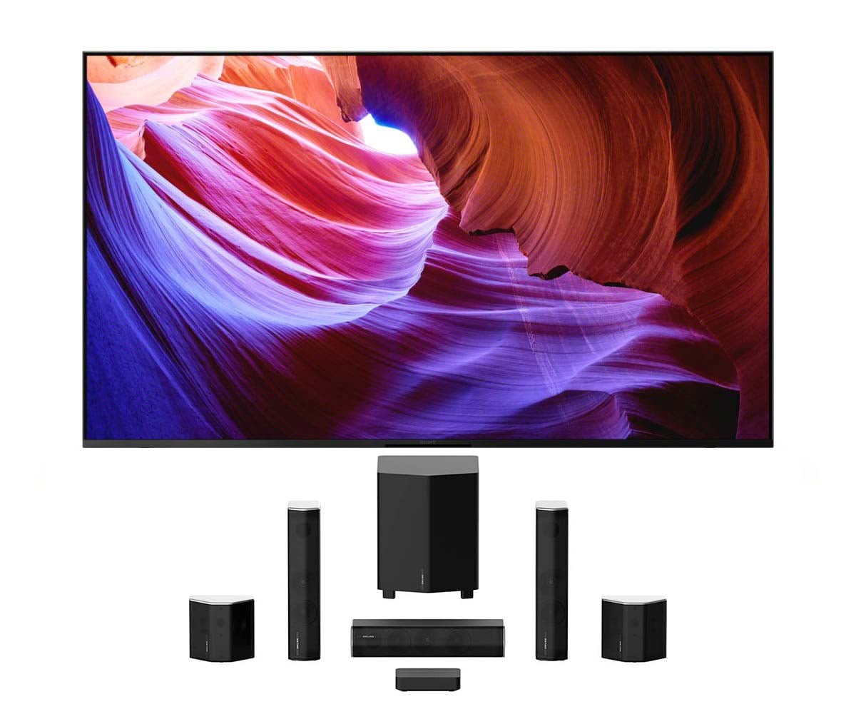 Sony 4K TV & Enclave Speakers for breakroom entertainment - Walmart ...