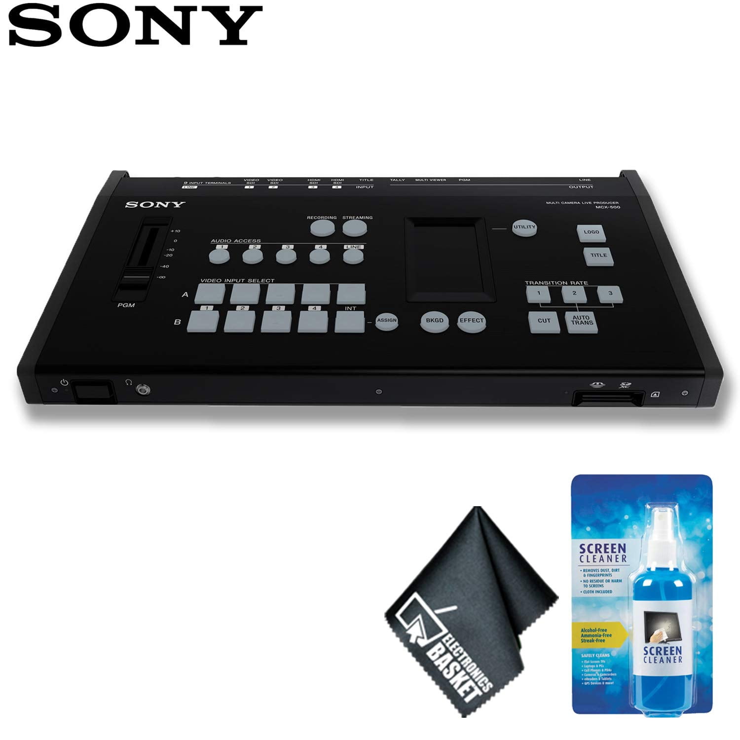 Sony MCX-500 4-Input Global Production Streaming/Recording Switcher ...