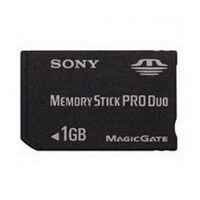 Sony Memory Stick Pro Duo 1 GB with Adapter for Cameras - Walmart.com