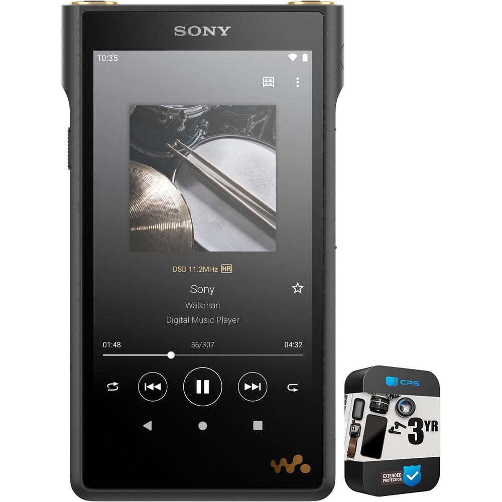 Sony NWWM1AM2 Walkman High Resolution Digital Music Player Black Bundle ...