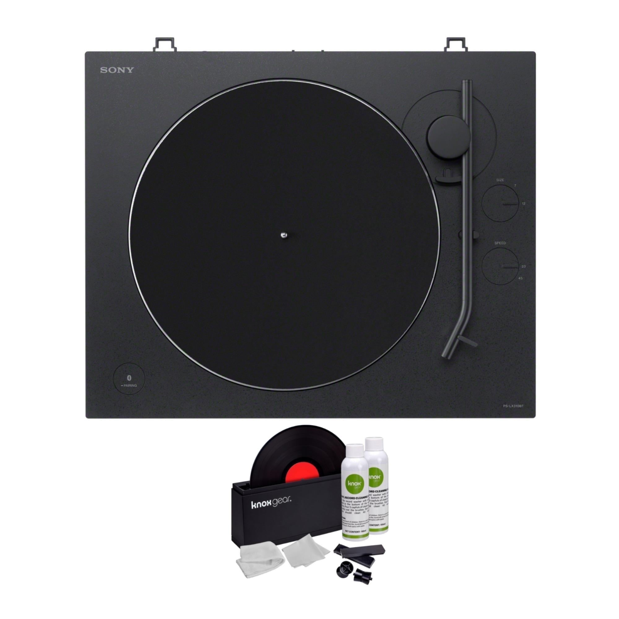 Sony Bluetooth Wireless Music Player PS-LX310BT Turntable with Vinyl ...