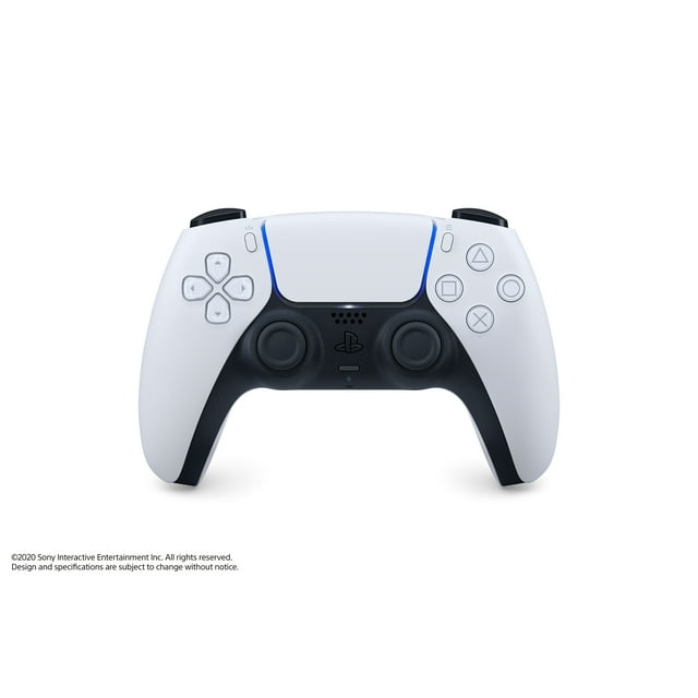 Sony PS5 DualSense Wireless Controller - White - Walmart.com