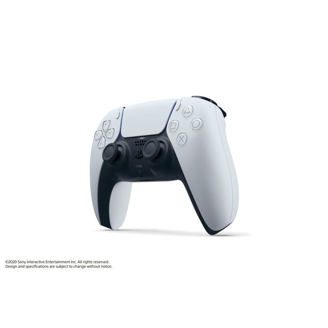 Sony PS5 DualSense Wireless Controller - White, Immersive Haptic ...