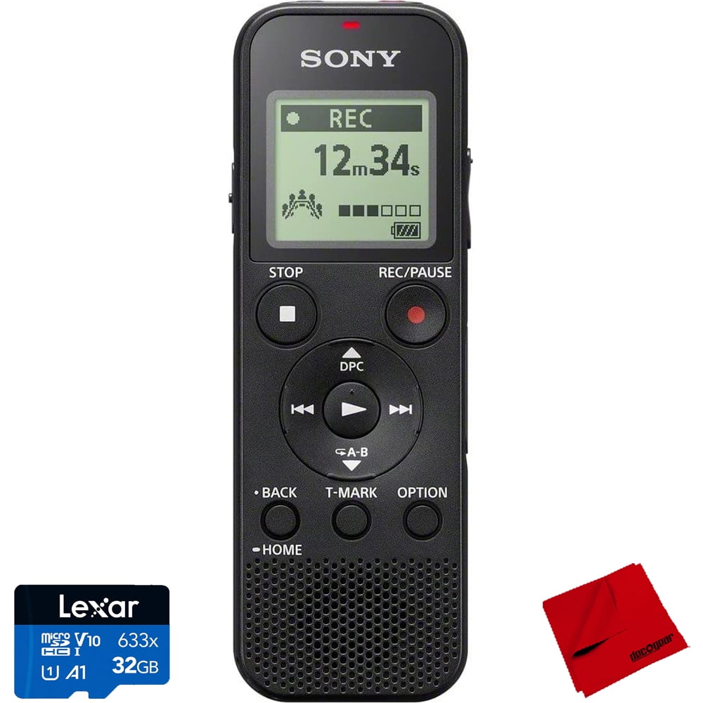 Sony PX370 Digital Voice Recorder with USB Bundle with Lexar 32GB ...