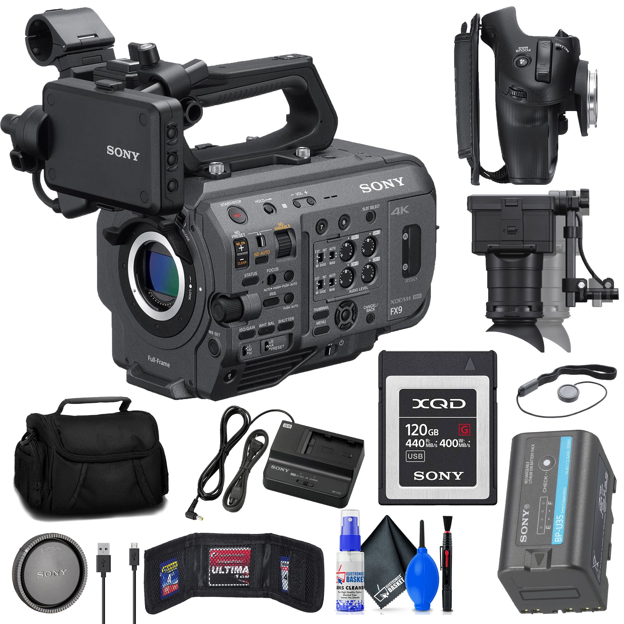 Sony PXW-FX9 XDCAM 6K Full-Frame Camera System + 120GB Card + Bag ...