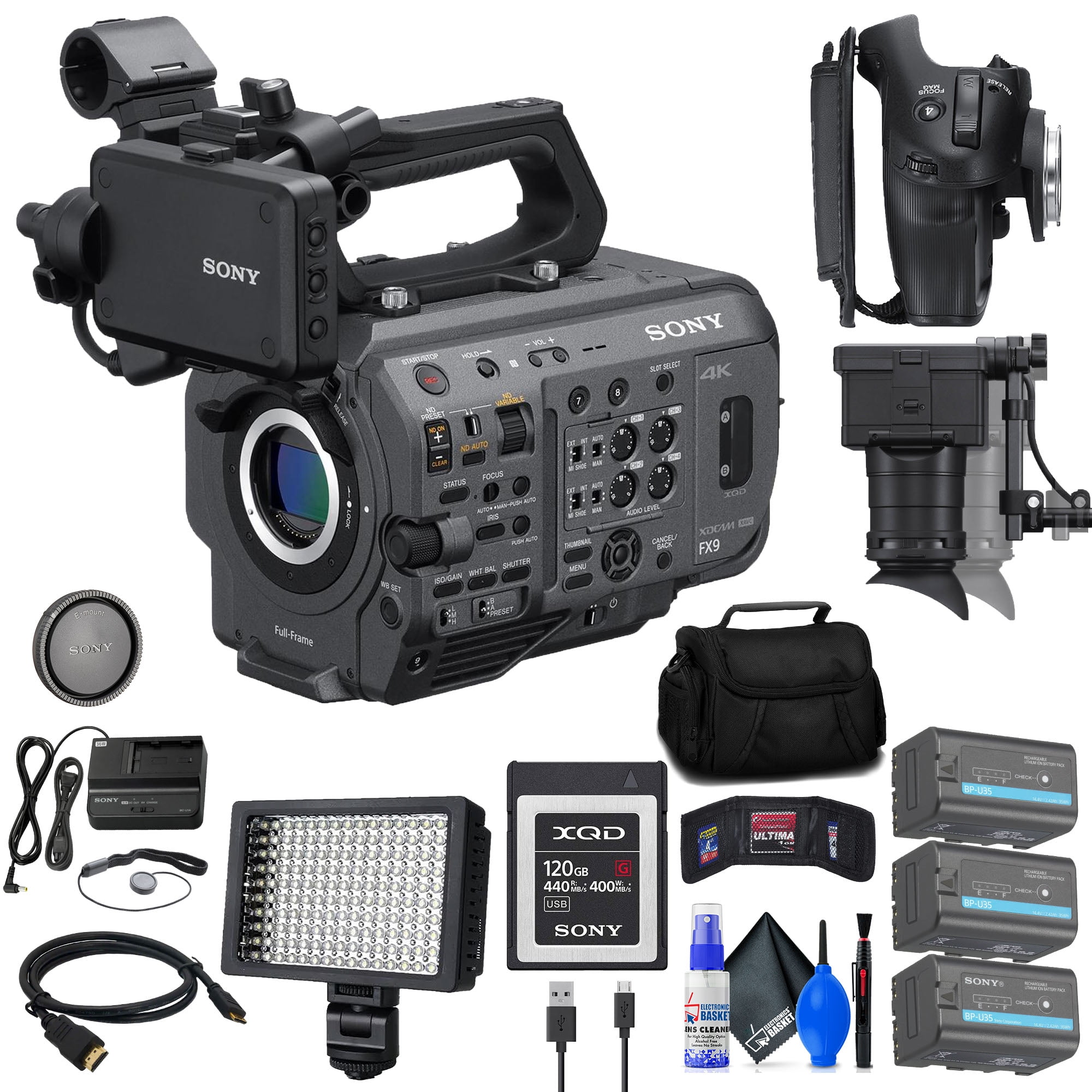 Sony PXW-FX9 XDCAM 6K Full-Frame Camera System + 120GB Card + Bag ...