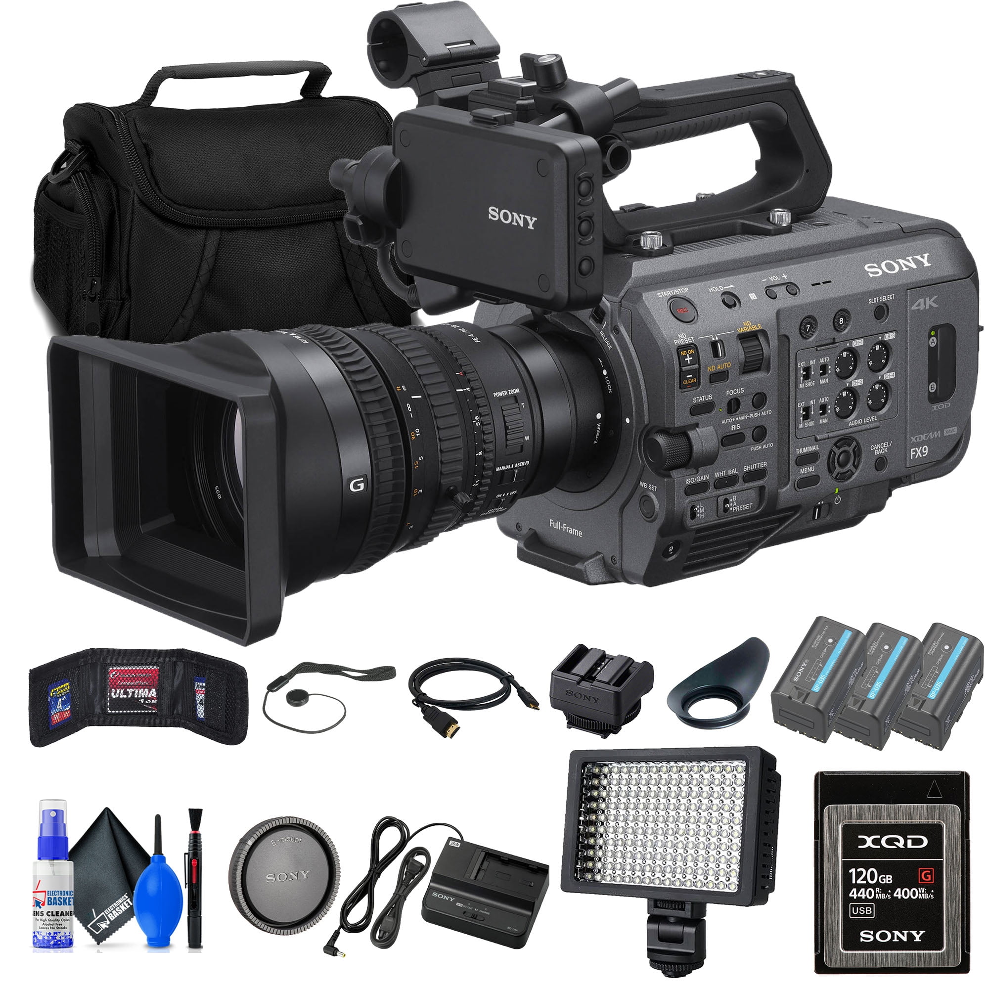 Sony PXW-FX9K XDCAM 6K Full-Frame Camera System with 28-135mm Lens ...