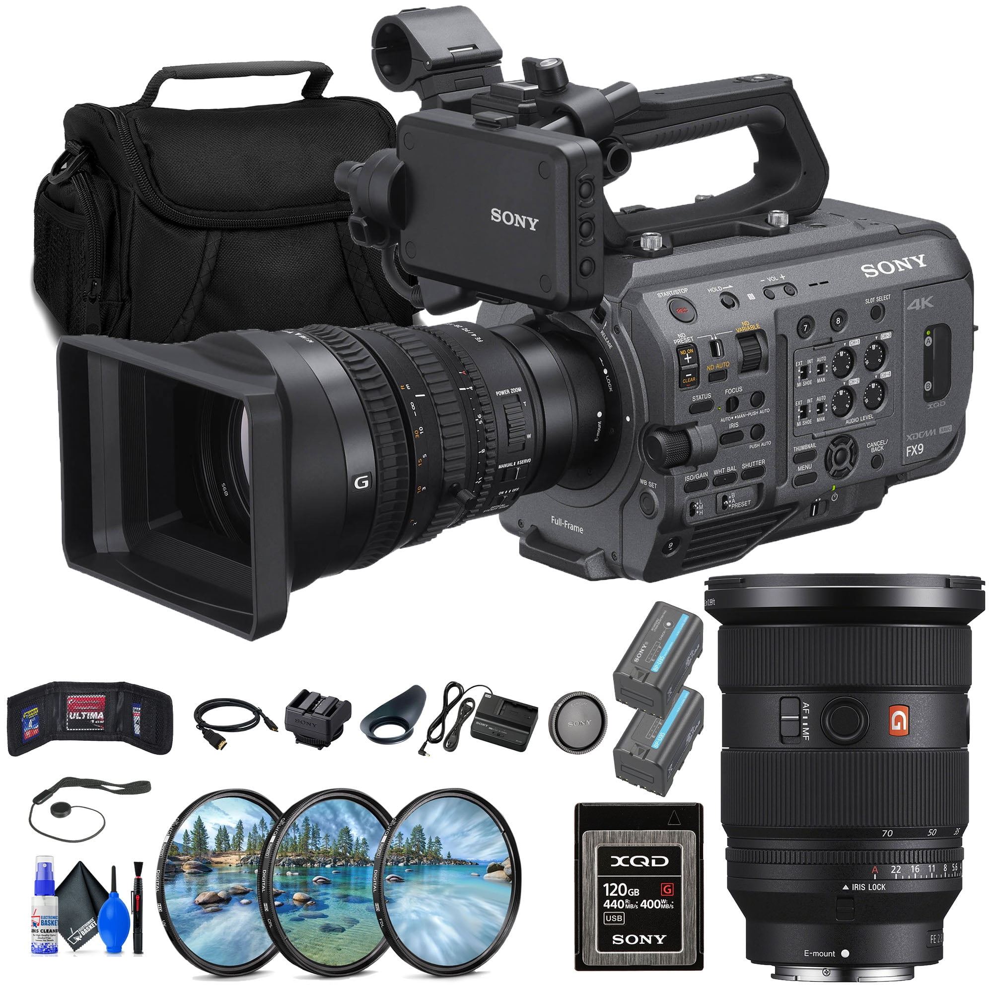 Sony PXW-FX9K XDCAM 6K Full-Frame Camera System with 28-135mm Lens ...