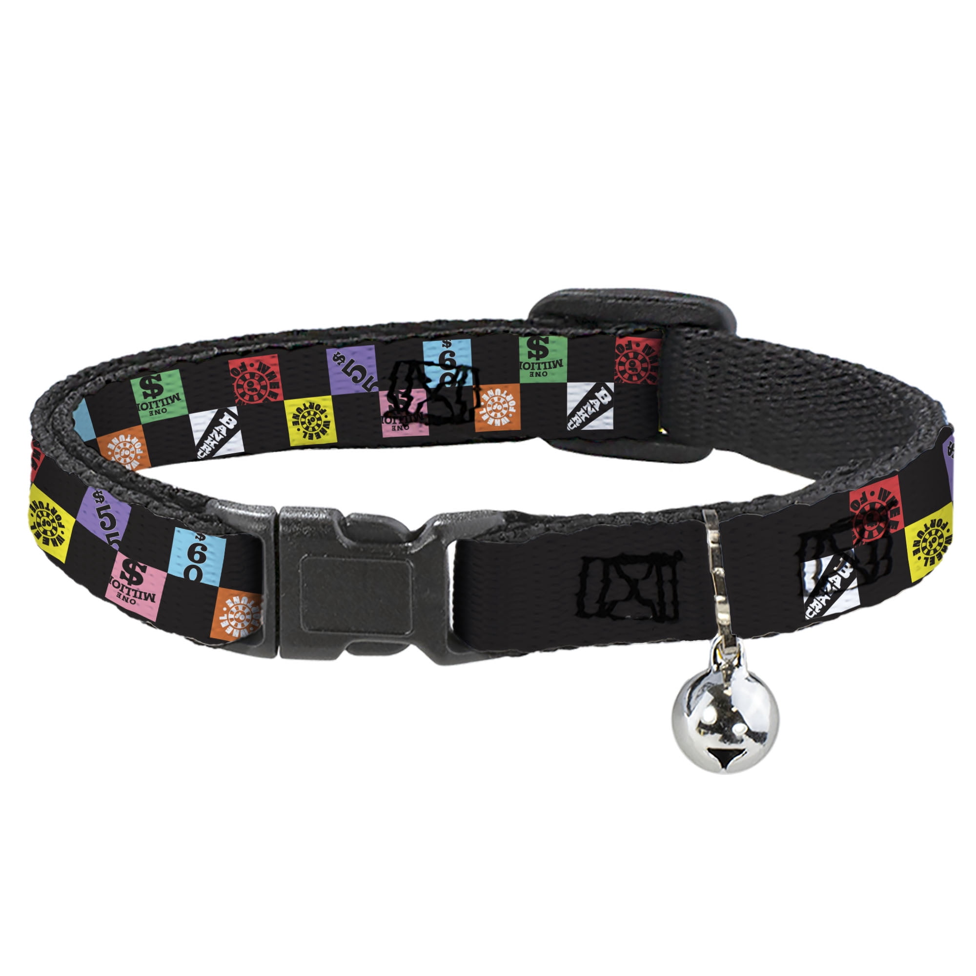 Sony Pictures Cat Collar, Breakaway Collar with Bell, Wheel of Fortune ...
