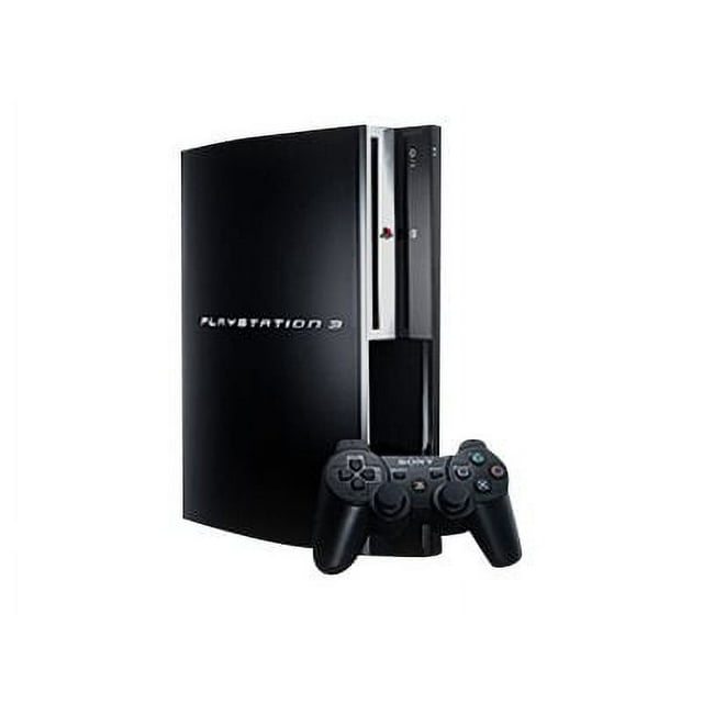 Restored Sony PlayStation 3 - Game console - 80 GB HDD - black ...
