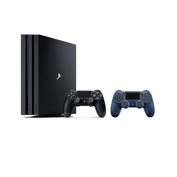 Sony PlayStation 4 Pro 1TB 4K HDR Gaming Console with Extra Midnight ...