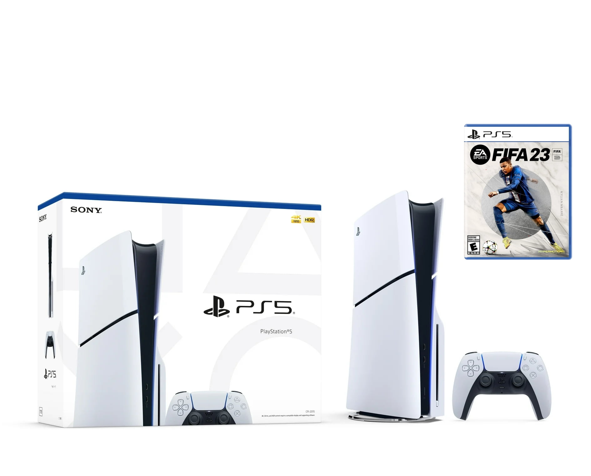 Sony PlayStation_5 Console (Disc Version) with FIFA 23 Game Bundle ...