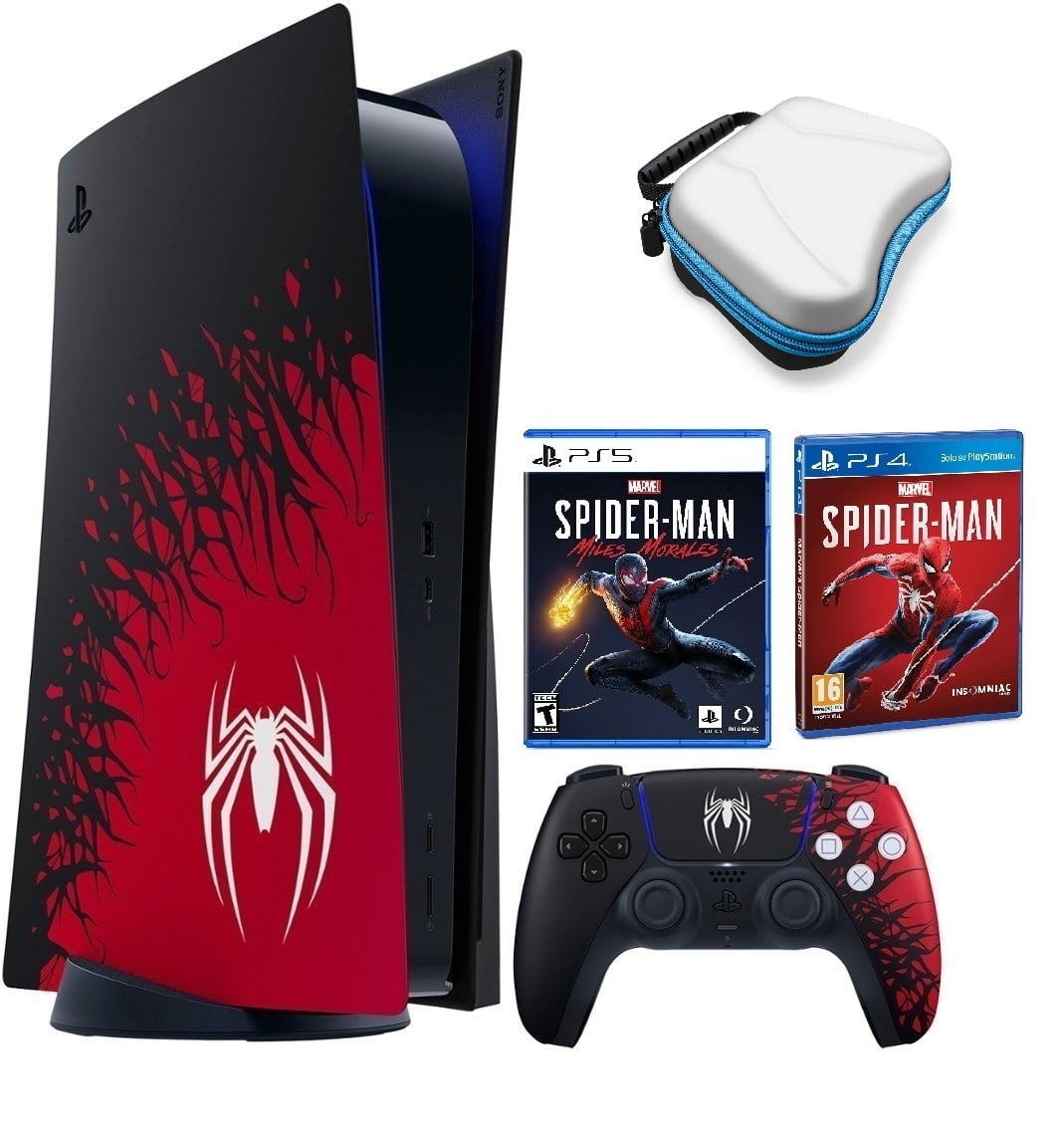 Sony PlayStation 5 Console – Marvel’s Spider-Man 2 Bundle With PS4 ...