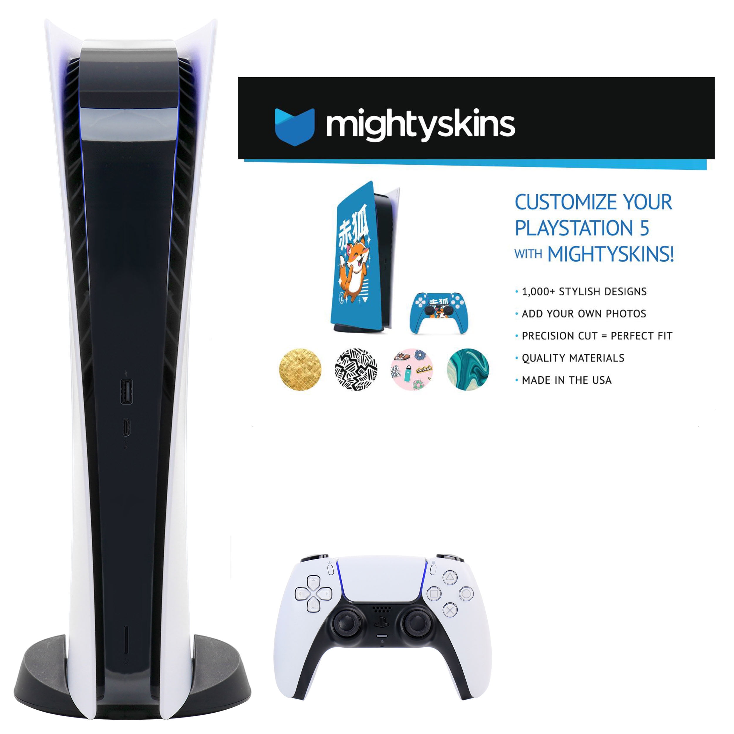 Sony PlayStation 5 Digital Console with Skins Voucher - Walmart.com