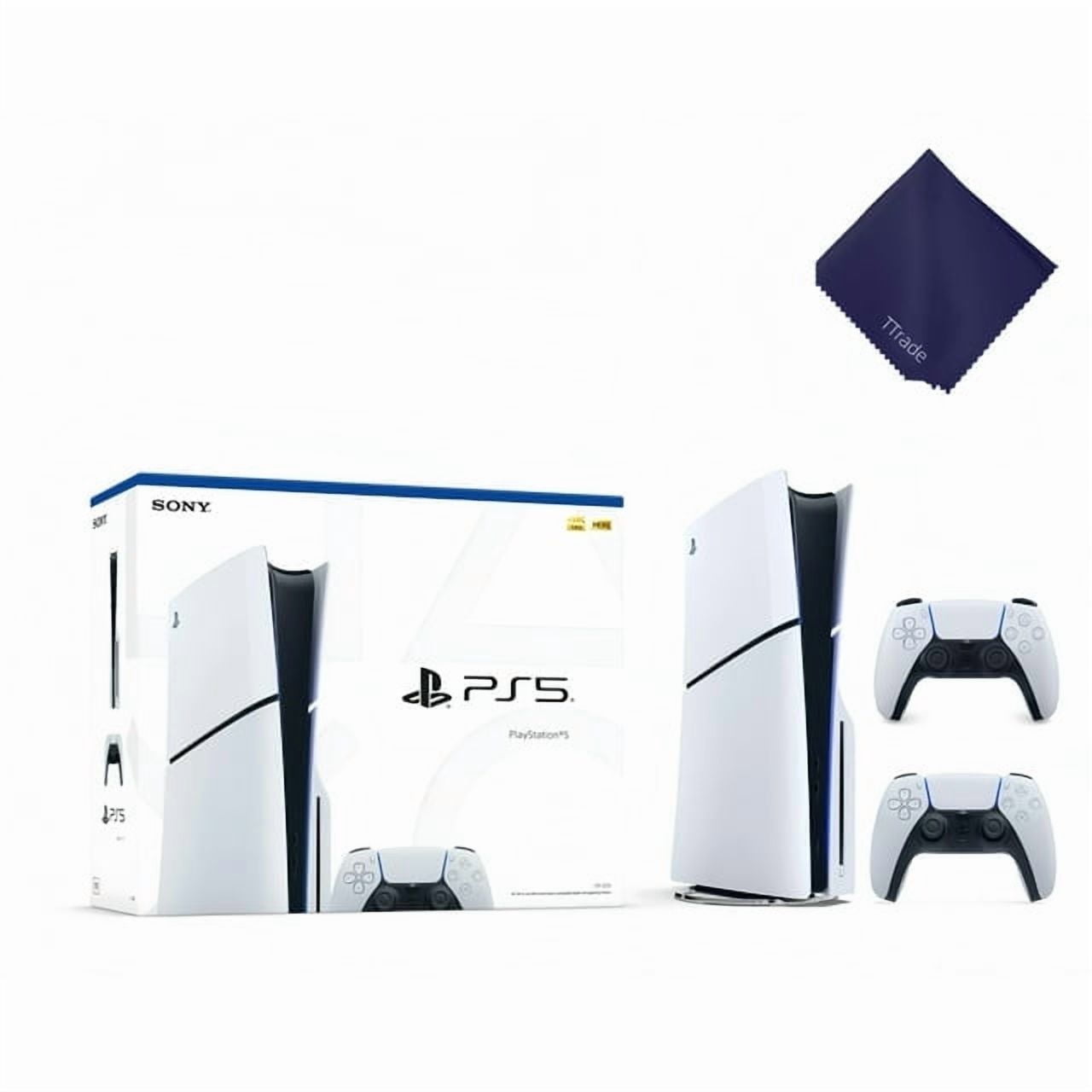 Sony PlayStation_5 Disc Edition Slim Console with Extra DualSense ...