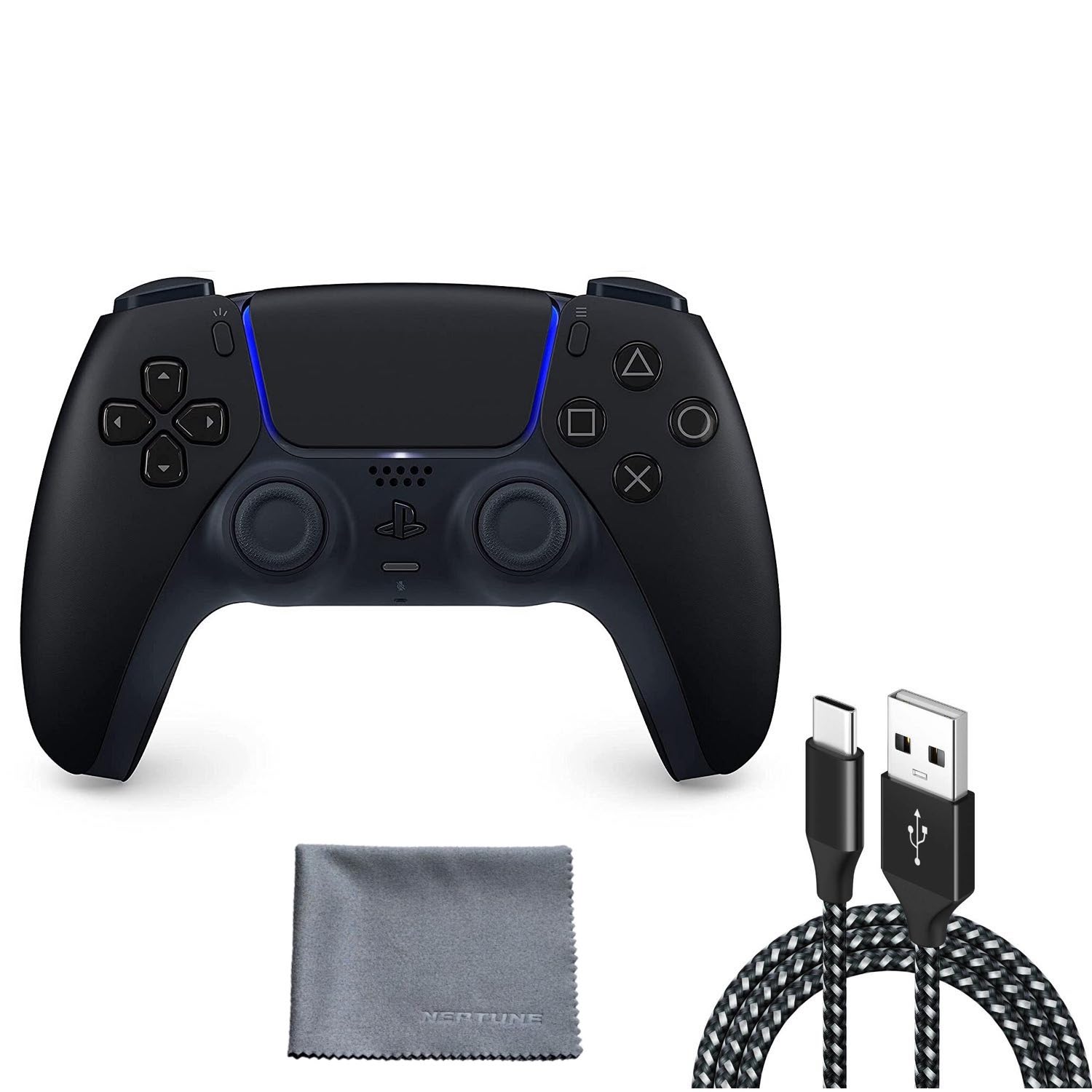 Sony Playstation 5 Disc Version (Sony PS5 Disc) with Midnight Black ...