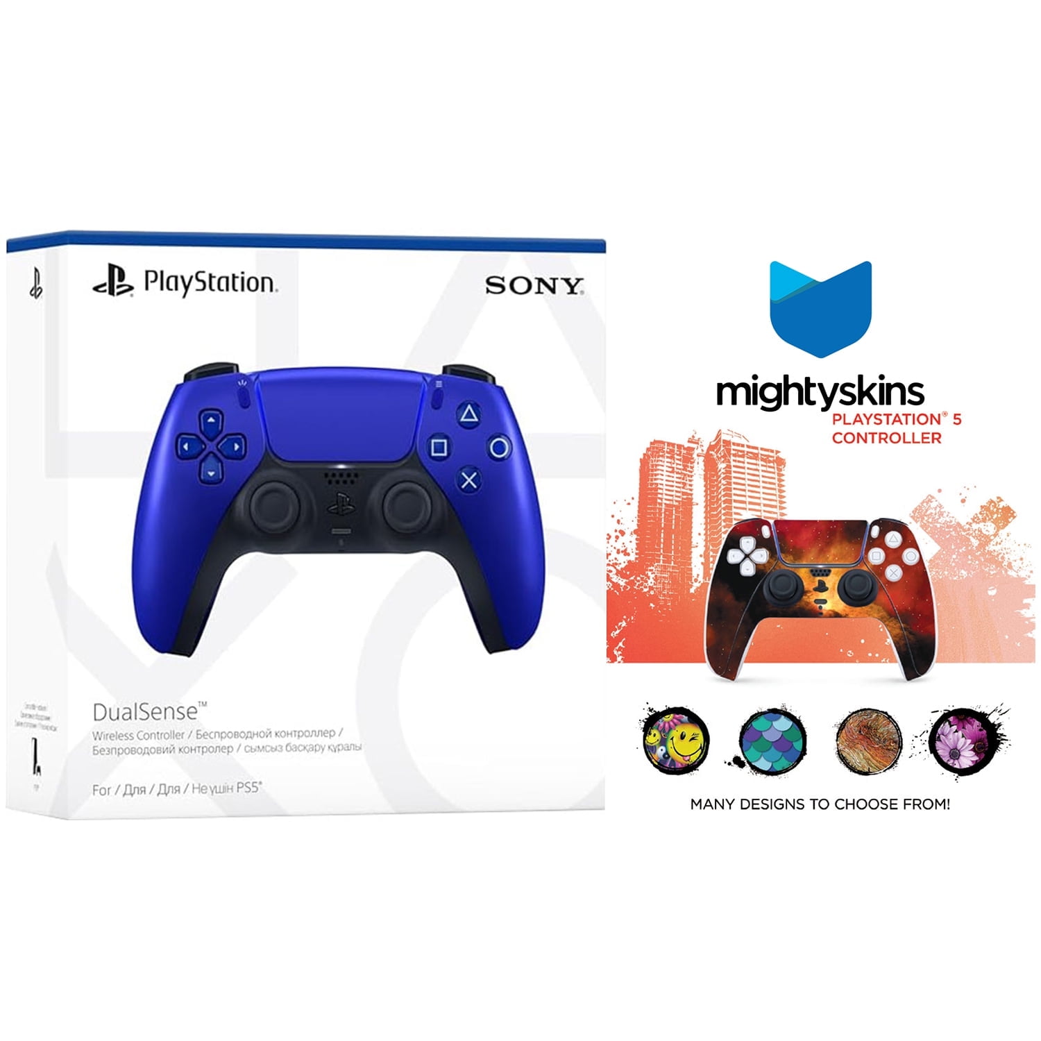 Sony PlayStation 5 DualSense Wireless Controller with MightySkins ...