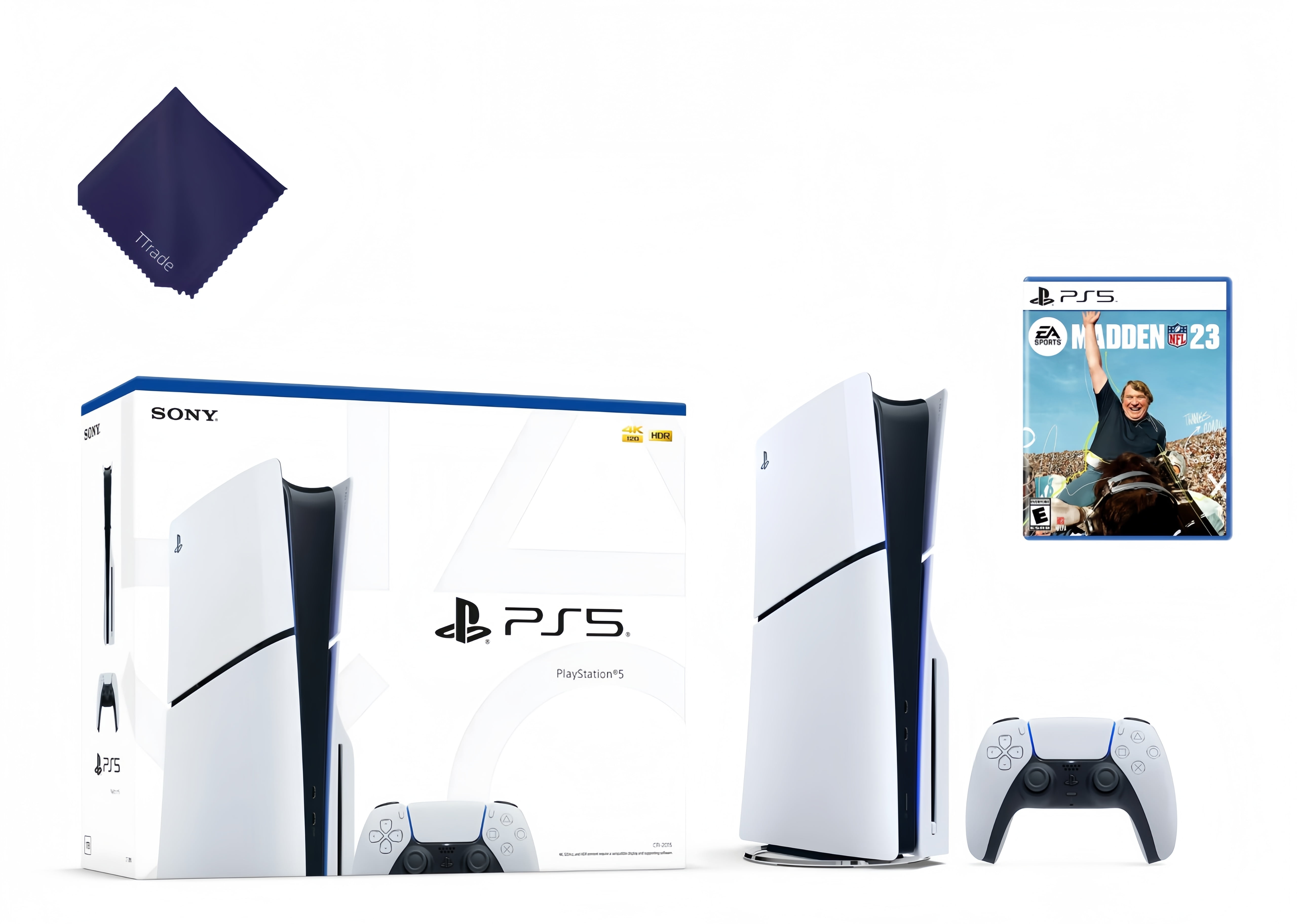 Sony PlayStation_5 Gaming Console - Disc Edition with Madden NFL 23 ...