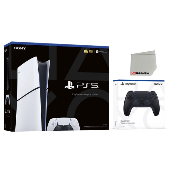 Sony PlayStation 5 Slim Digital PS5 Video Game Console with Extra ...