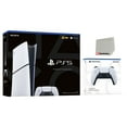 Sony PlayStation 5 Slim Digital PS5 Video Game Console with Extra White ...
