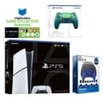 Sony PlayStation 5 Slim Digital with Extra Chroma Indigo Controller ...