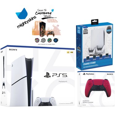 Sony PS5 Digital Console with Extra Gray Camo Dualsense Controller ...