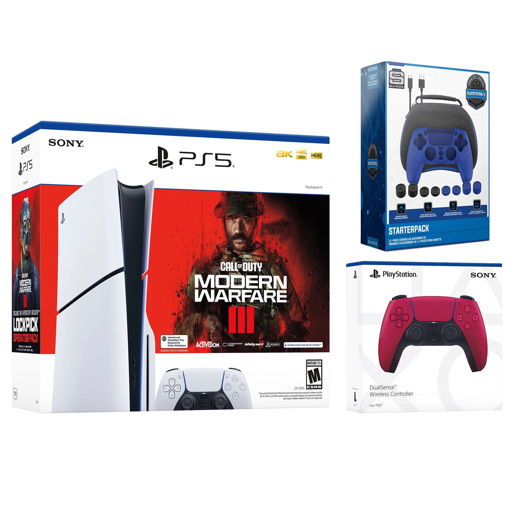 Sony PlayStation 5 Slim Disc Call of Duty Modern Warfare 3 Bundle with ...