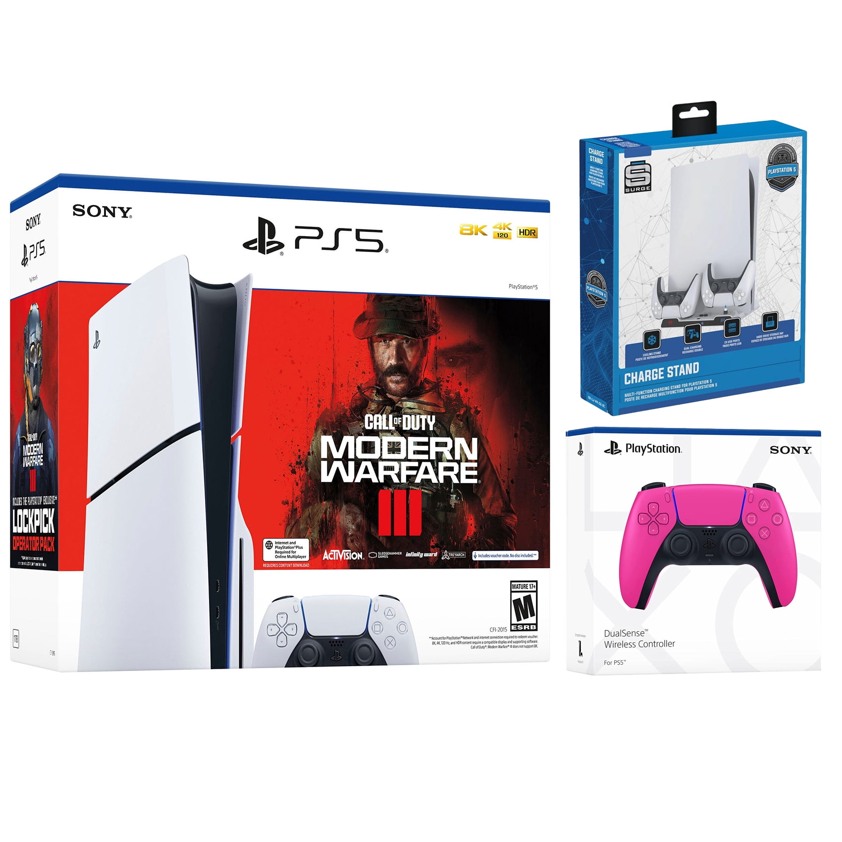 Sony PlayStation 5 Slim Disc Call of Duty Modern Warfare 3 Bundle with ...