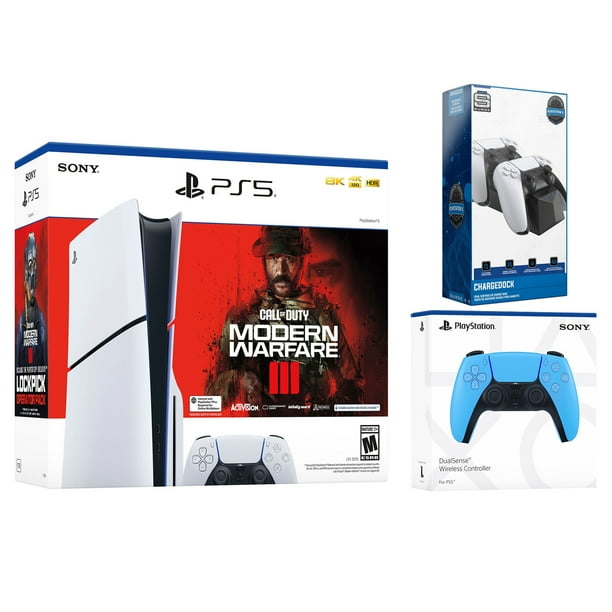 Sony PlayStation 5 Slim Disc Call of Duty Modern Warfare 3 Bundle with ...