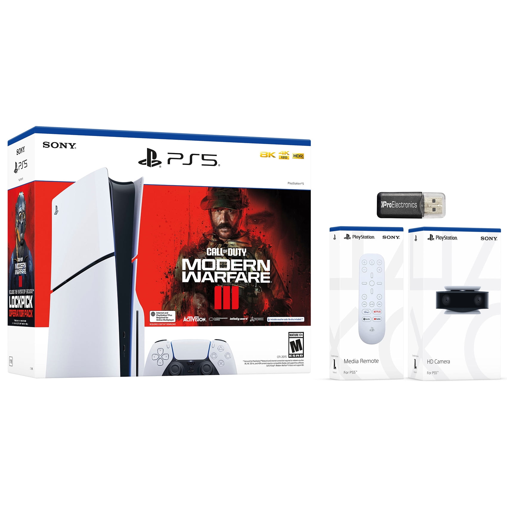 Sony PlayStation 5 Slim Disc Call of Duty Modern Warfare 3 Bundle with ...