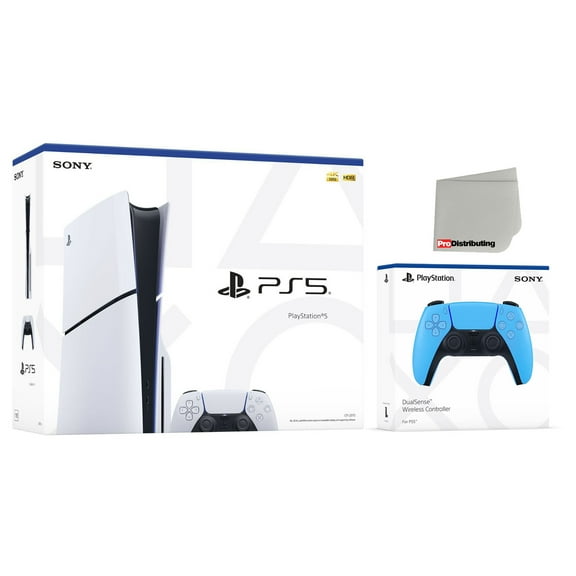 Sony PlayStation 5 - Slim Disc PS5 Console, 1TB SSD, 4K-TV Gaming, HDR ...