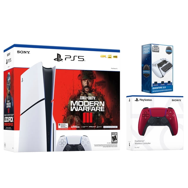 Sony PlayStation 5 Slim with Call of Duty Modern Warfare 3 Bundle ...