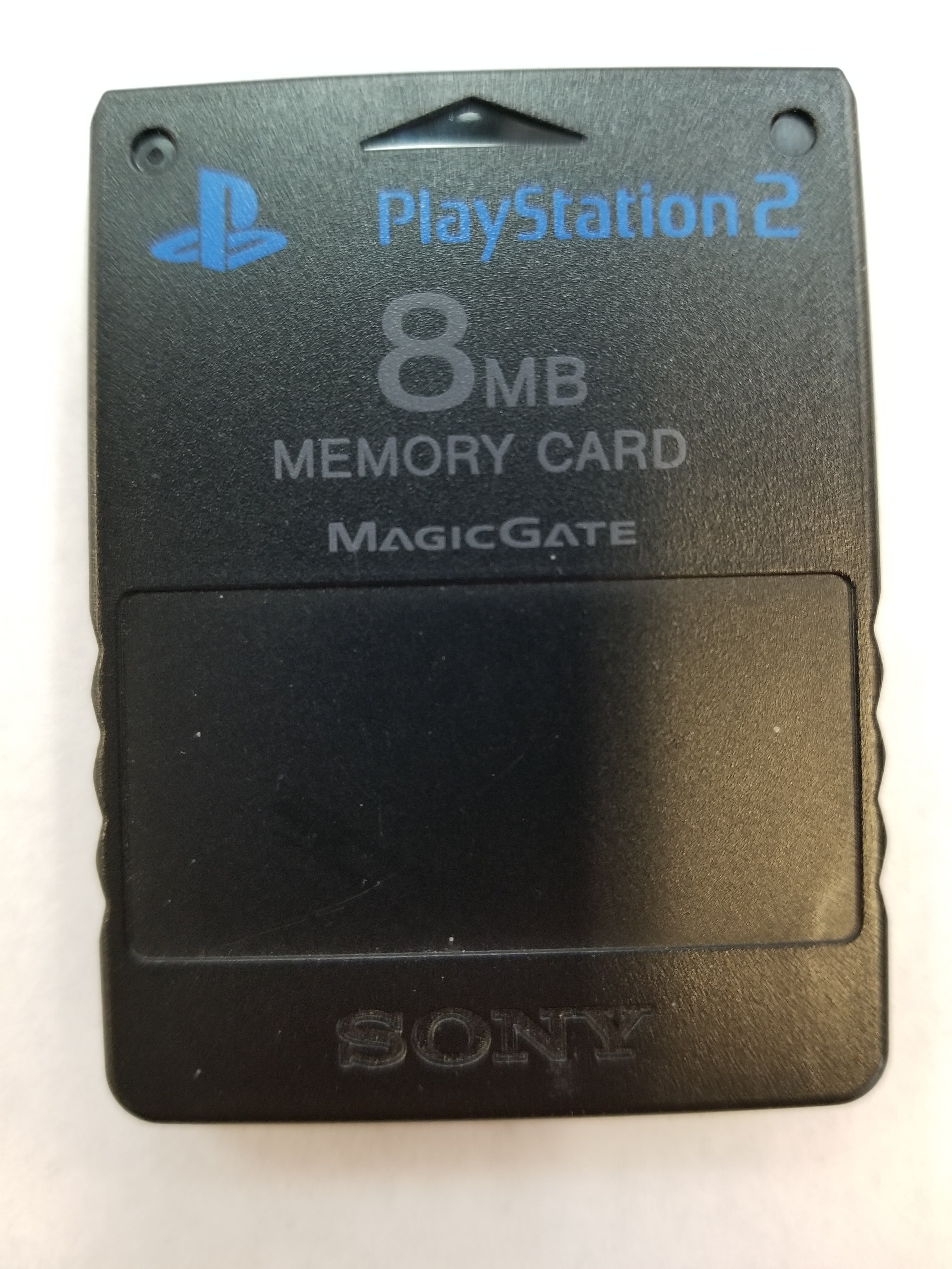Sony Playstation 2 PS2 Authentic OEM Memory Card 8MB Black (used ...