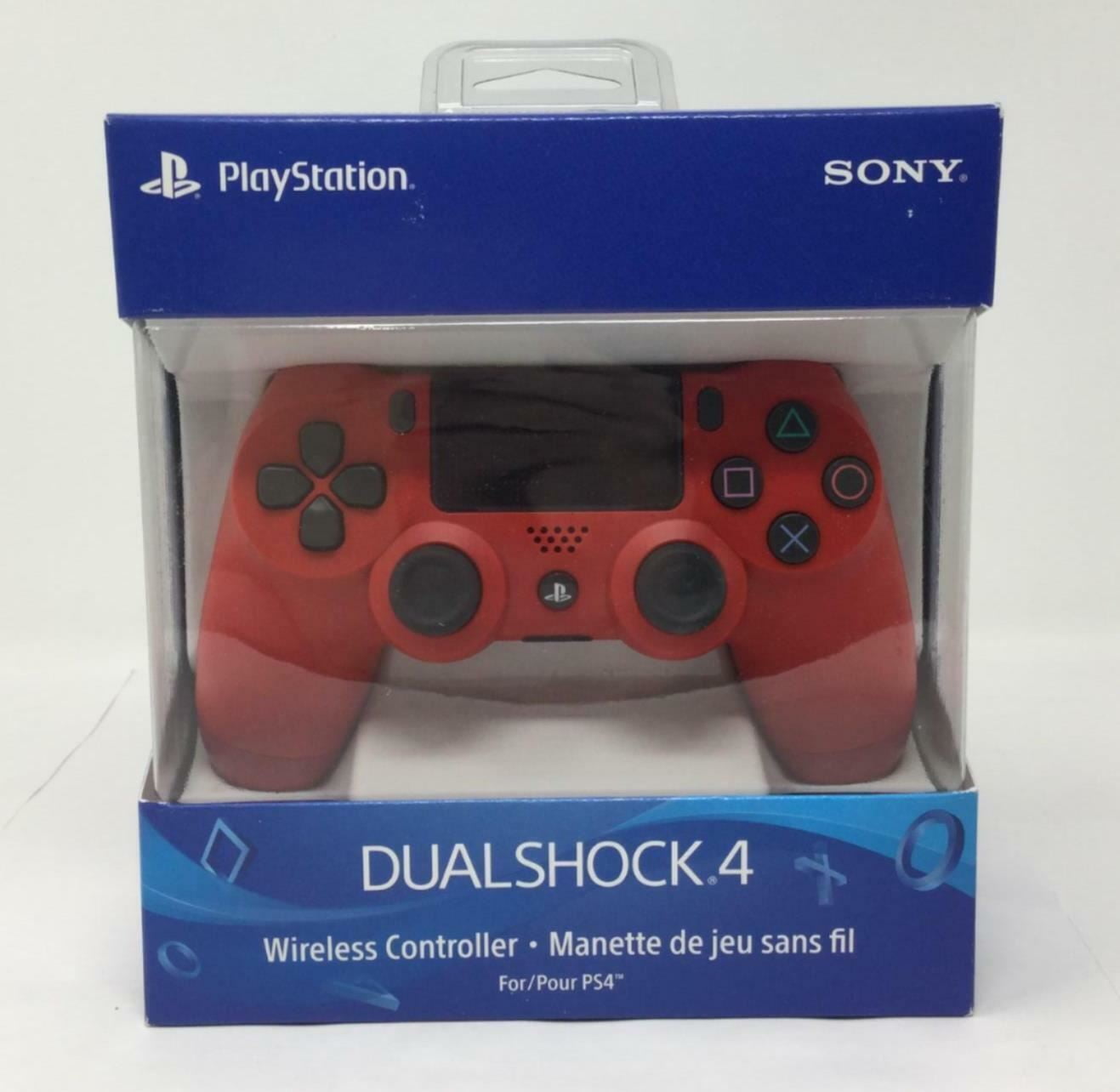 Sony Playstation 4 - DualShock 4 Wireless Controller - Magma Red PS4 ...