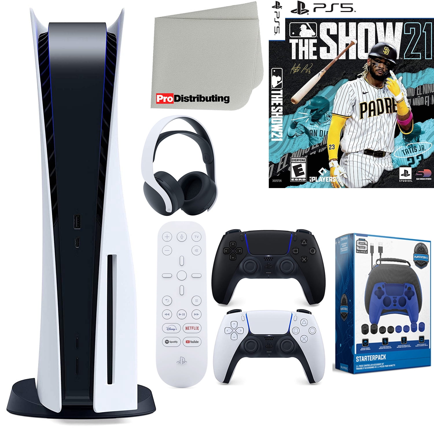 Sony Playstation 5 Disc Version (Sony PS5 Disc) with Midnight Black ...