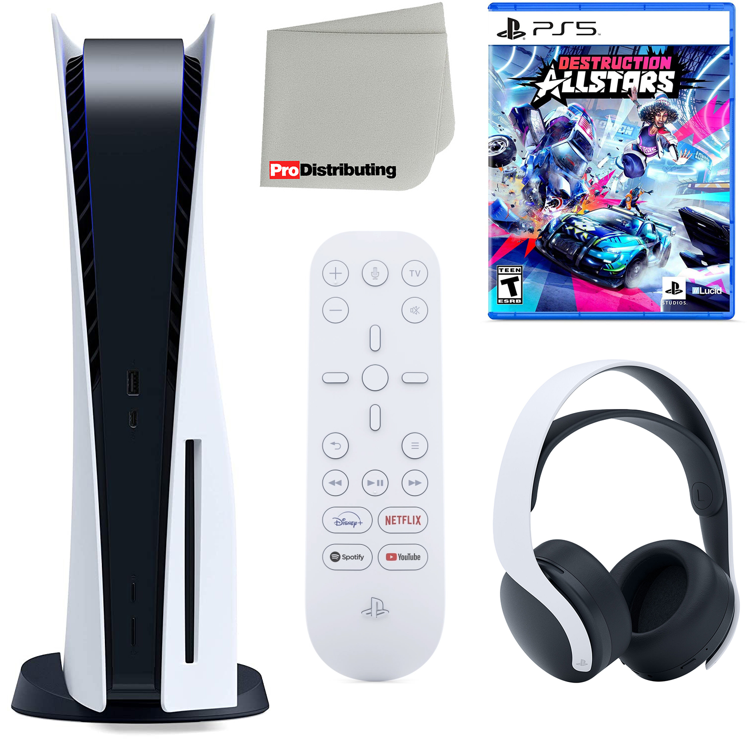 Sony Playstation 5 Disc Version (Sony PS5 Disc) with Headset, Media ...