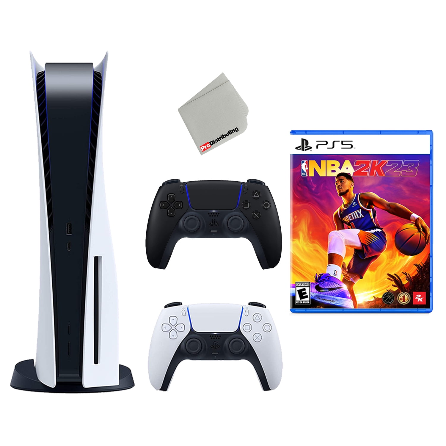 Sony Playstation 5 Disc with NBA 2K23, Extra Controller and Microfiber ...