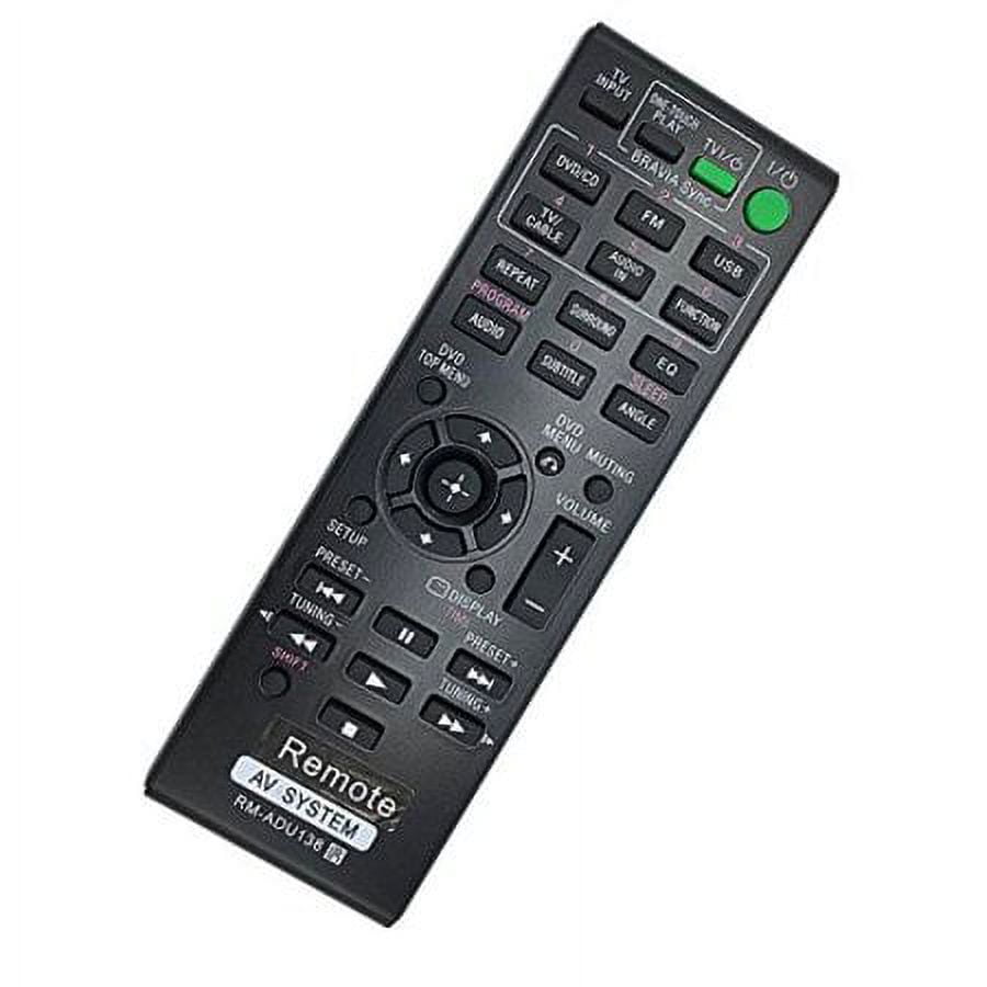 Sony RM-ADU138 Replacement Remote Control for DAV-TZ140 Sony Home ...