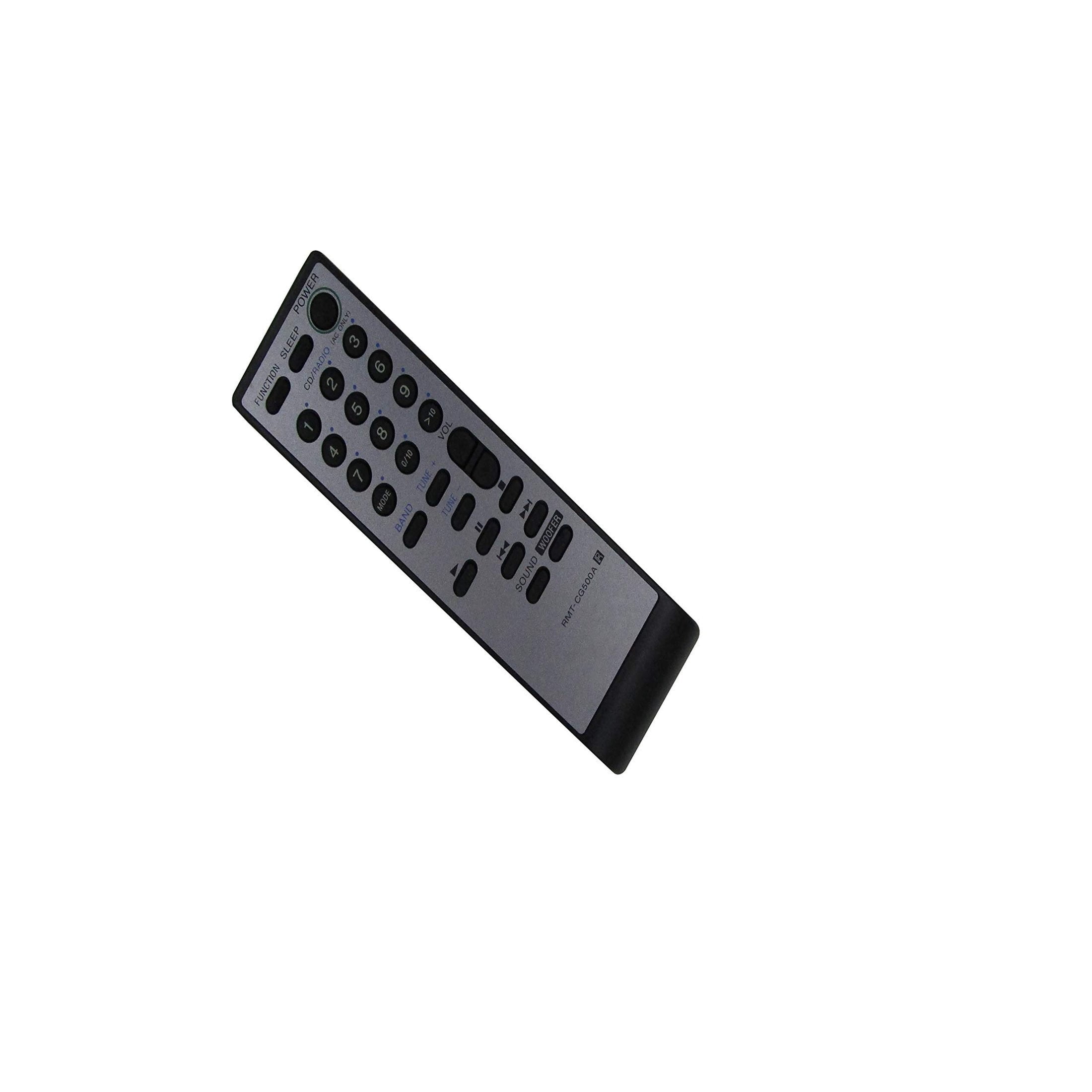 Sony RMT-CZW750A Compatible Replacement Remote Control for CD Radio ...