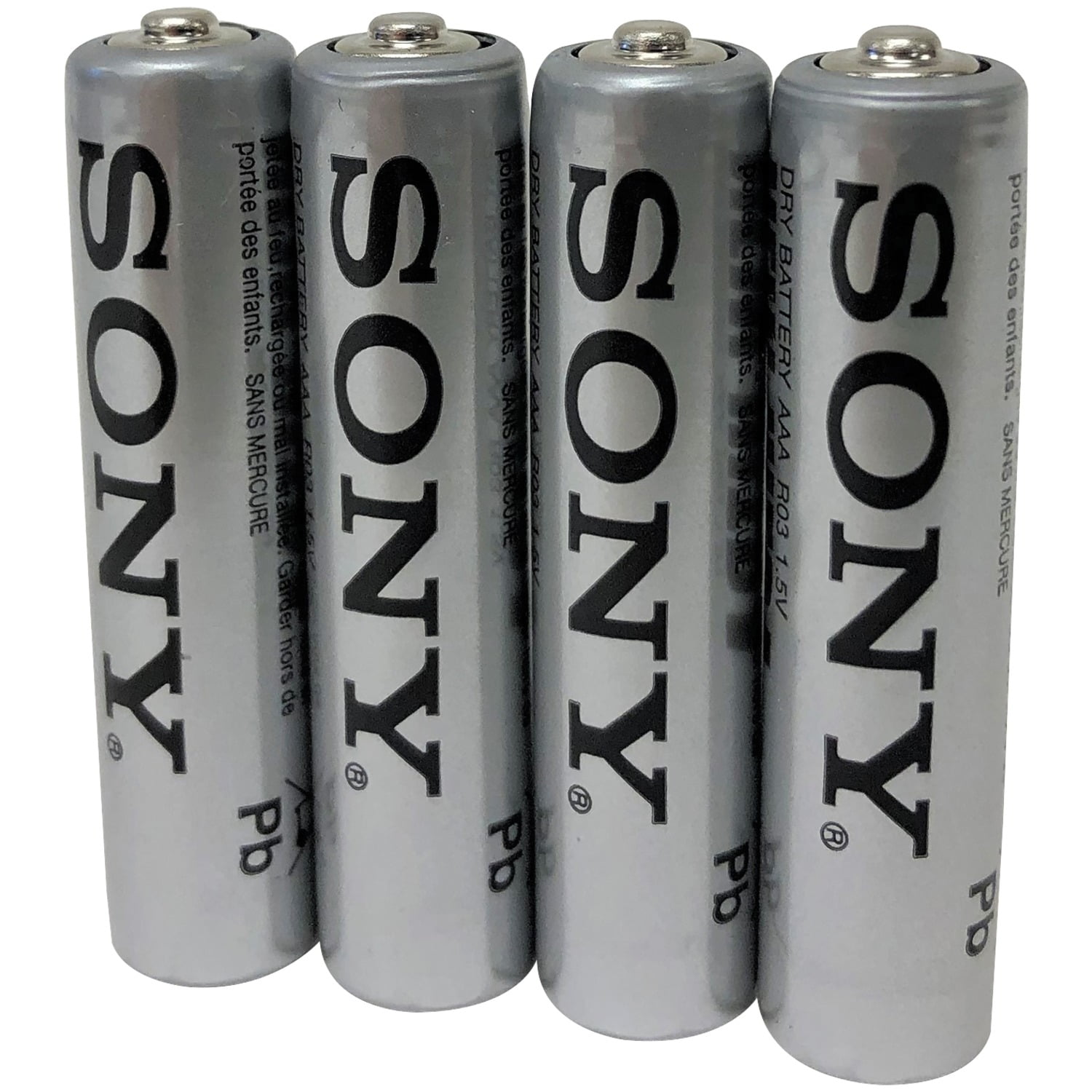 Sony RO3-NUB4A AAA Ultra Heavy-Duty Batteries (4 Pack) - Walmart.com