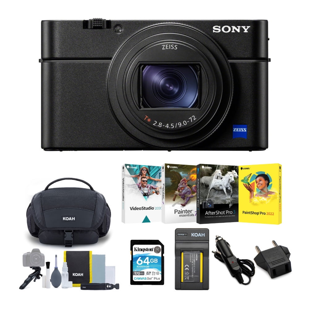 Sony RX100 VII Cyber-shot Digital Camera with 4K HDR Movie Recorder ...