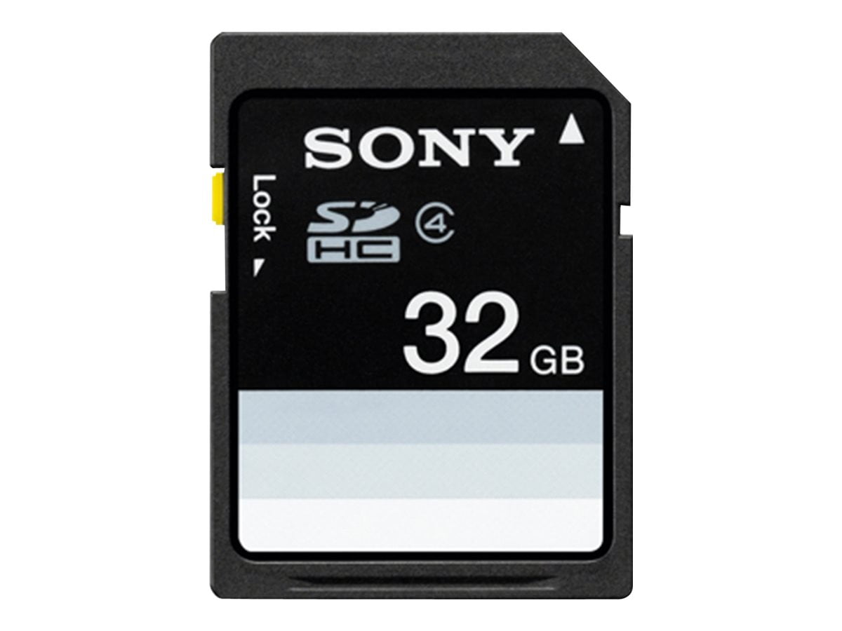 Sony SF32N4/TQMN - Flash memory card - 32 GB - Class 4 - SDHC - for ...
