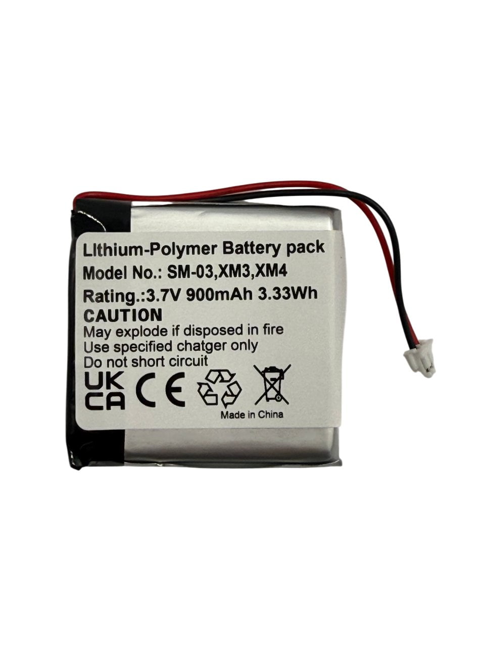 Sony SM-03 Battery For Sony WH-1000XM3 1000XM4 CH710N XB900N 900mAh ...